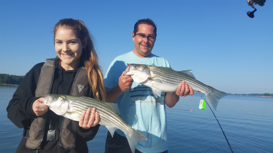 Spring Fishing on Lake Lanier - Lake Lanier Fishing Guide | The Striper ...